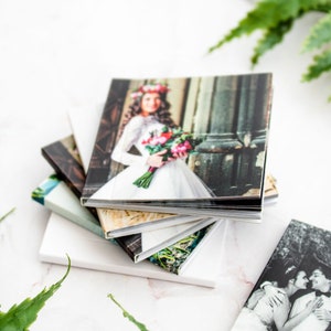 Mini Photo Book, 5x5cm Softcover Photobook as the Perfect Door Gift for ...