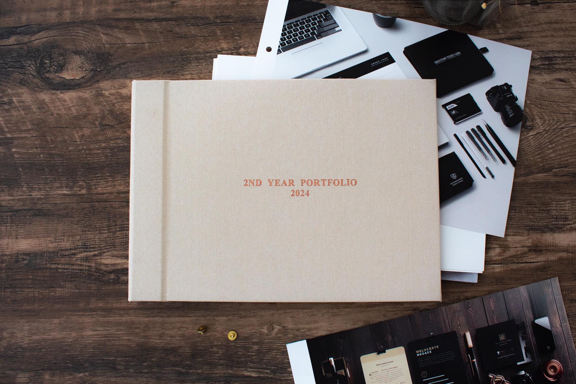 Portfolio Presentation Book (A3/A4 & US Letters) - Post Bound With ...