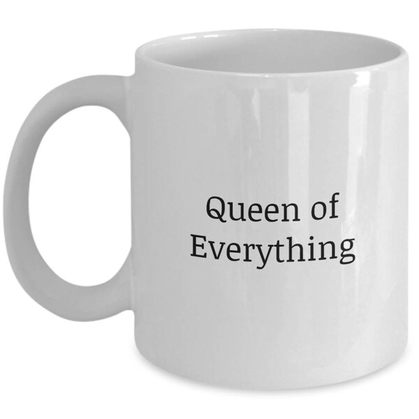 Queen of Everything Coffee Mugs - Etsy
