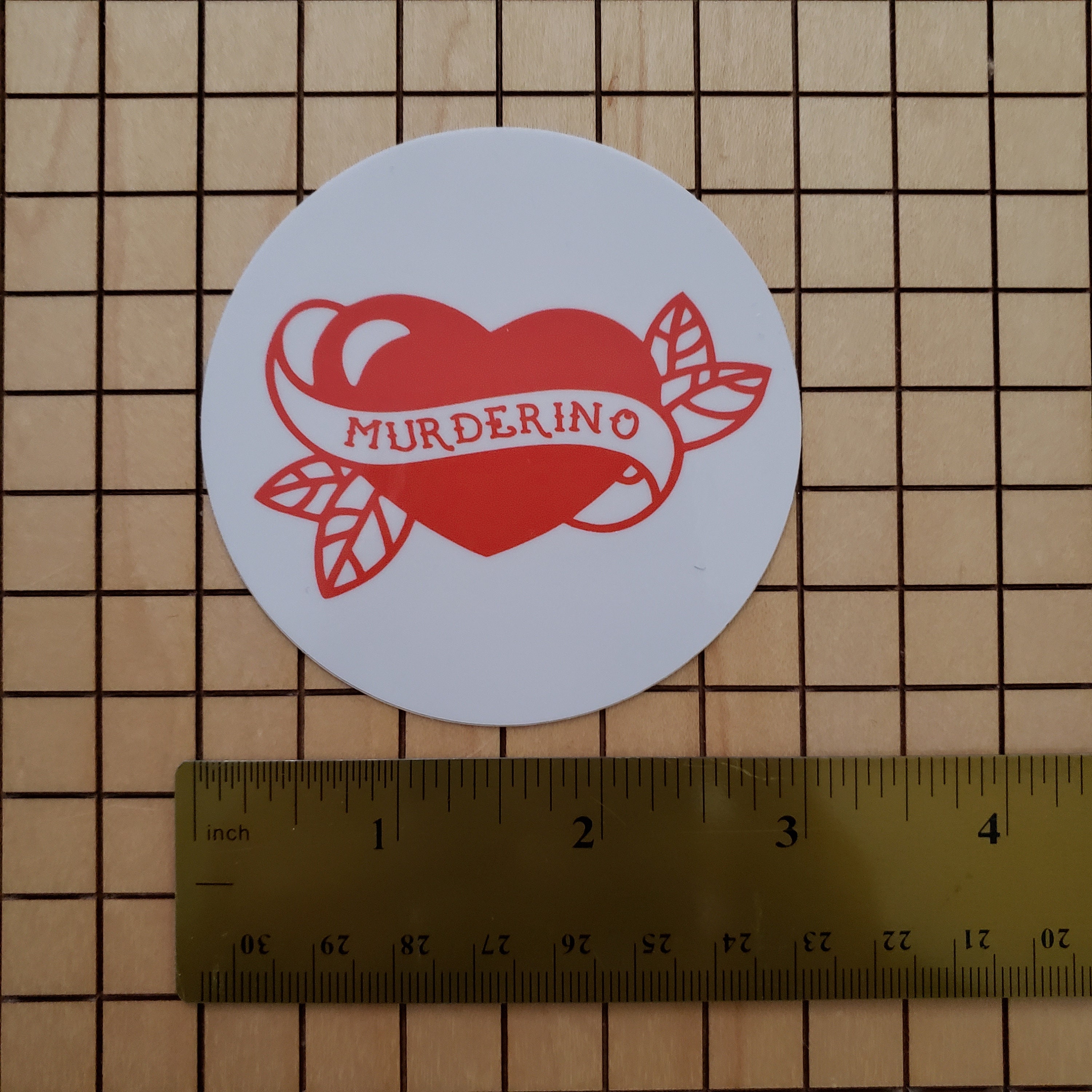 3 Murderino Sticker FREE SHIPPING | Etsy