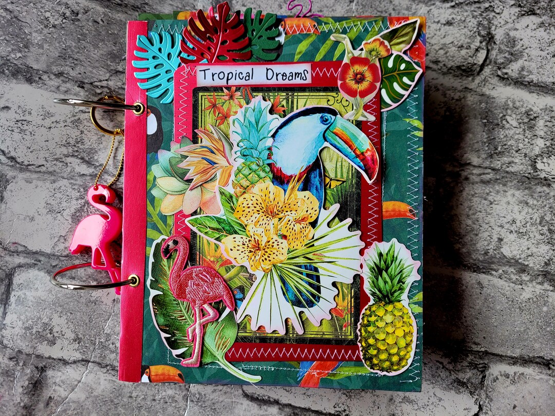 Tropical Ring Bound Journal - Etsy