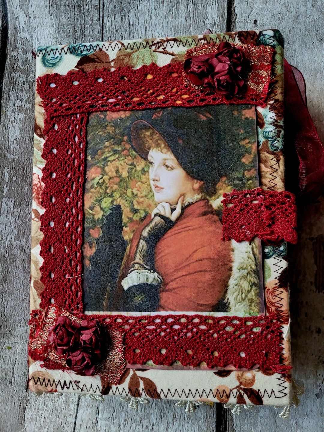 Vintage Autumn Themed Journal - Etsy