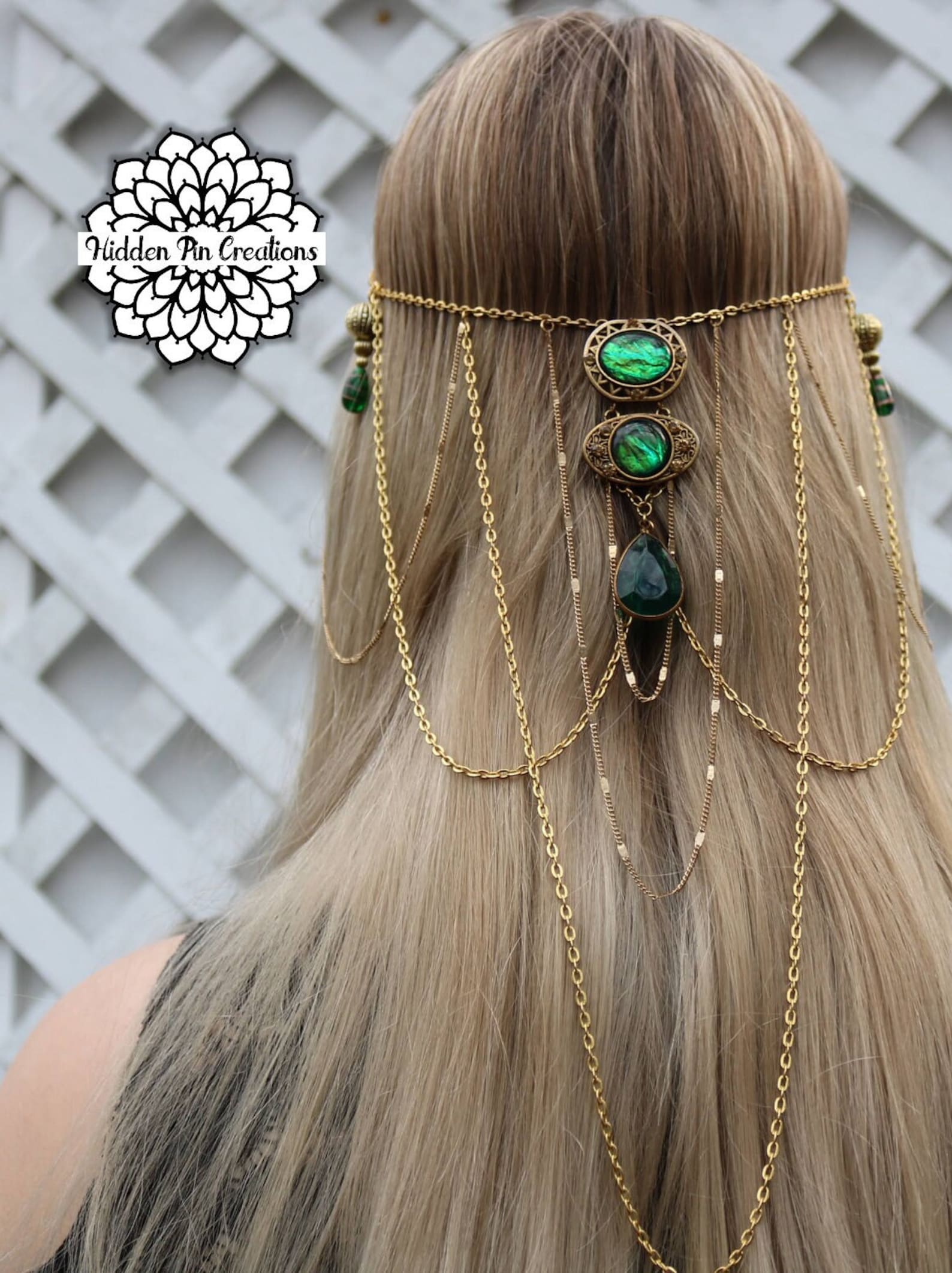 Earth Goddess Circlet Crown Festival Headpiece Costume | Etsy