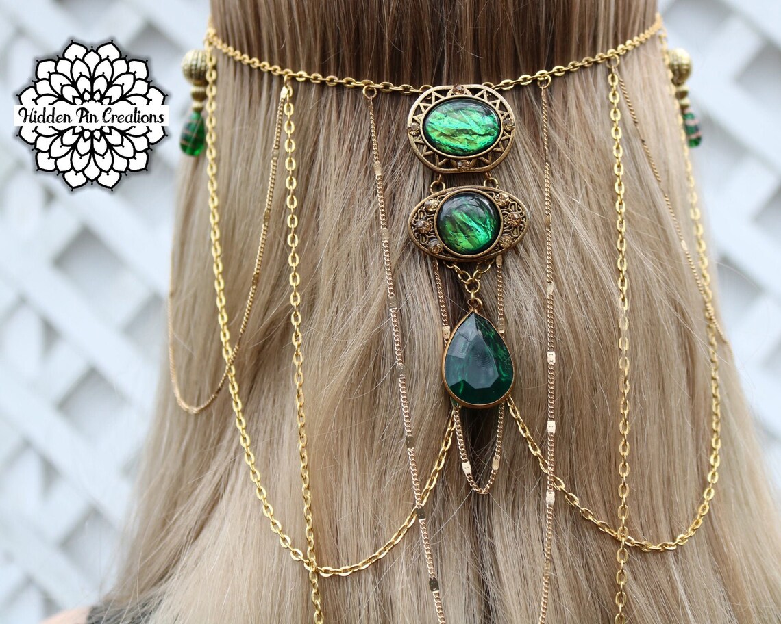 Earth Goddess Circlet Crown Festival Headpiece Costume | Etsy