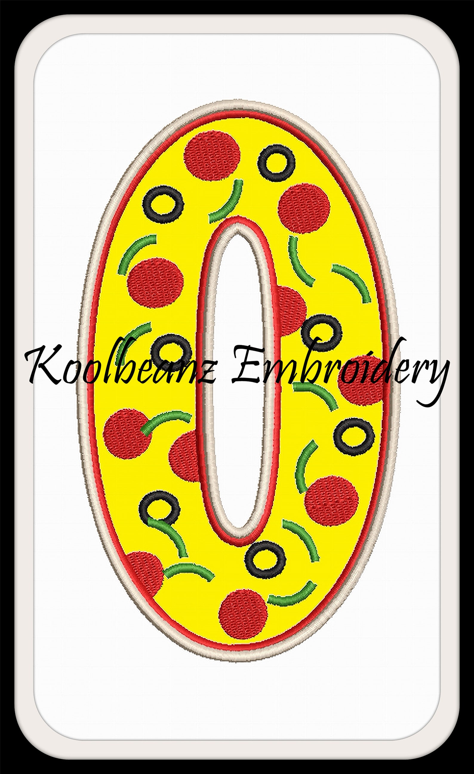 Pizza Numbers in Sizes 4x4 5x7 This is for the Set of 10 - Etsy