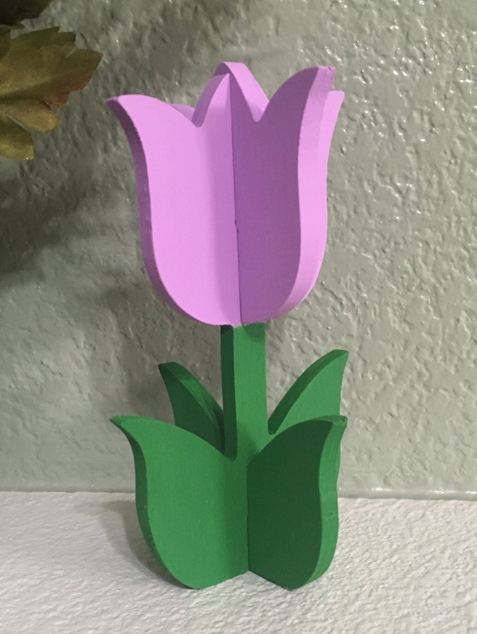 The Original 3D Wooden Spring Tulip - Etsy