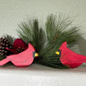 Wooden Cardinal - Etsy