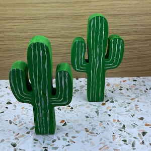 Wooden Saguaro Cactus Decoration - Etsy