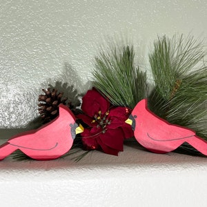 Wooden Cardinal - Etsy