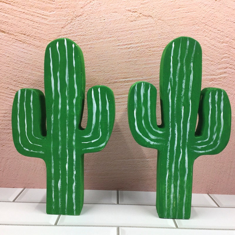 Cactus Centerpiece - Etsy