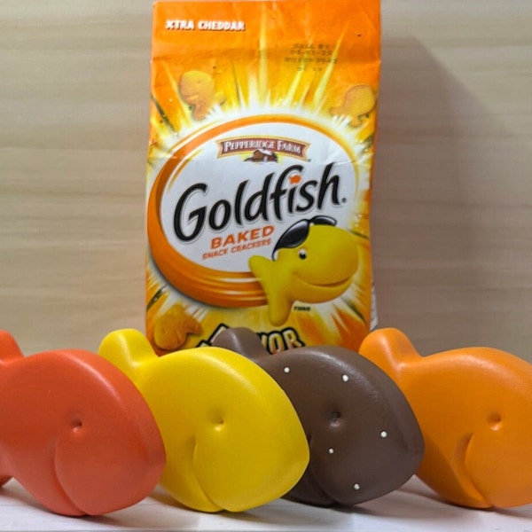 Plush Goldfish Cracker - Etsy