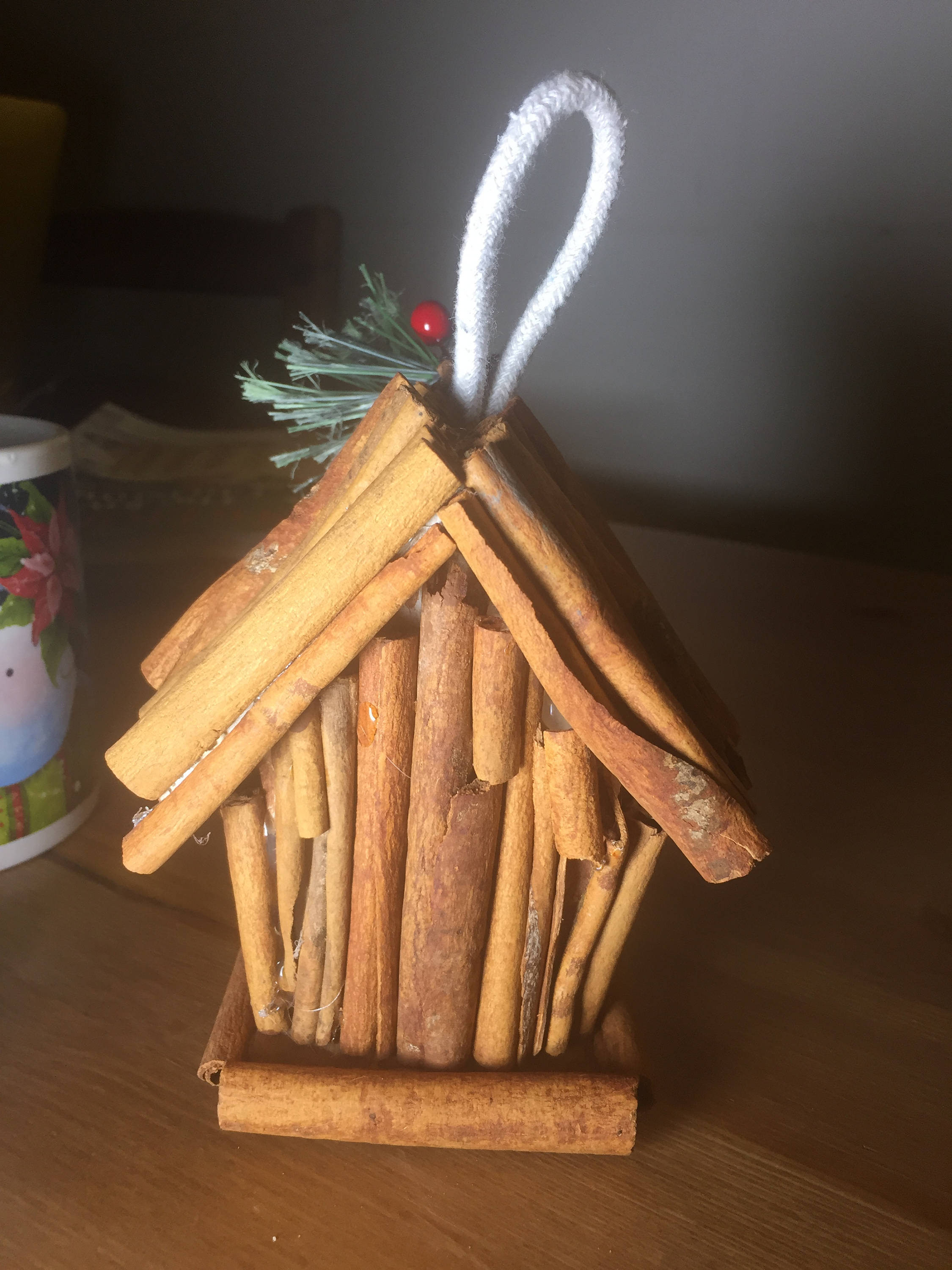 Handmade Christmas Cinnamon Birdhouse - Etsy