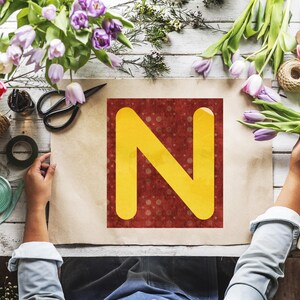 Watercolor Digital Alphabet, Printable Alphabet, Digital Alphabet ...