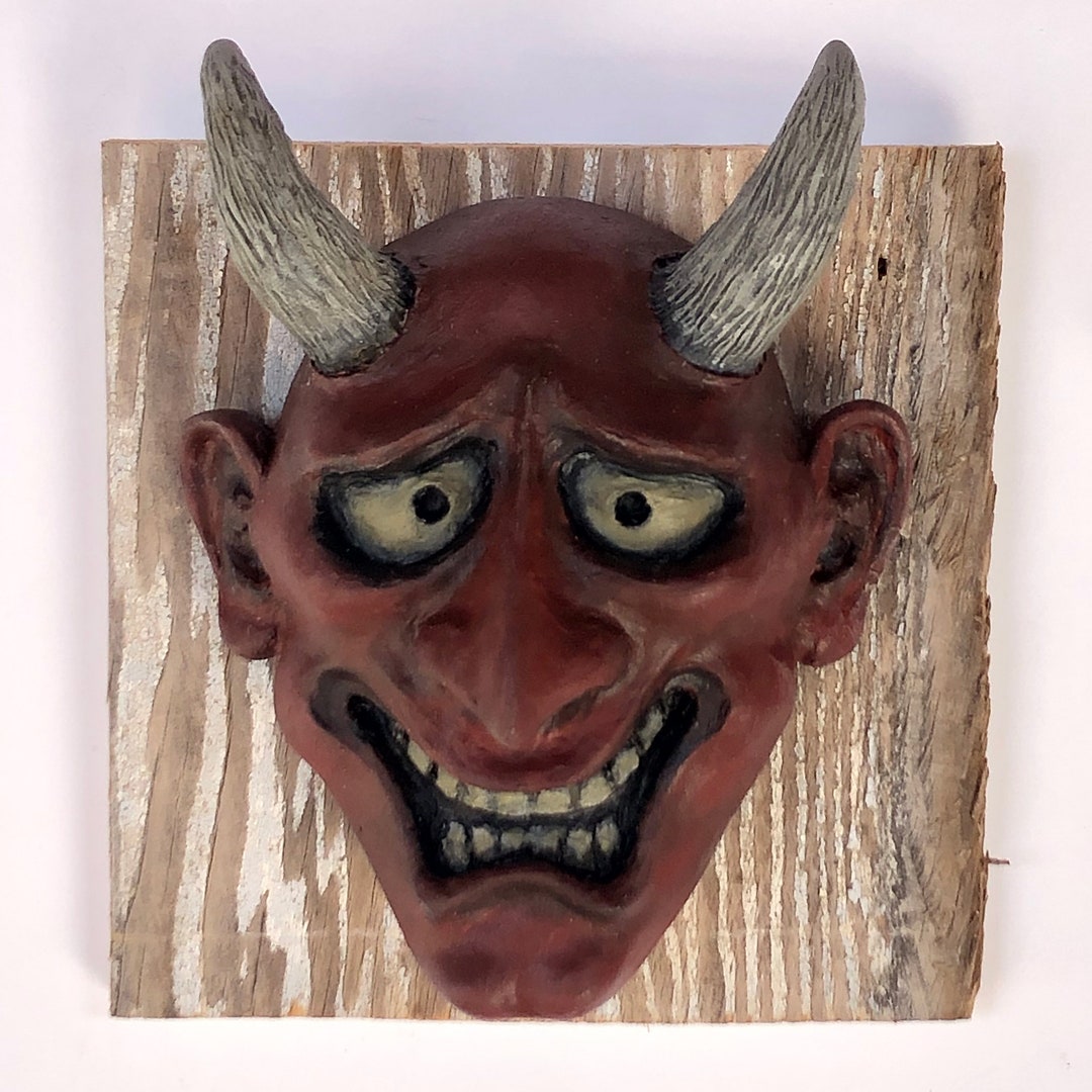 Red Devil Oni - Etsy