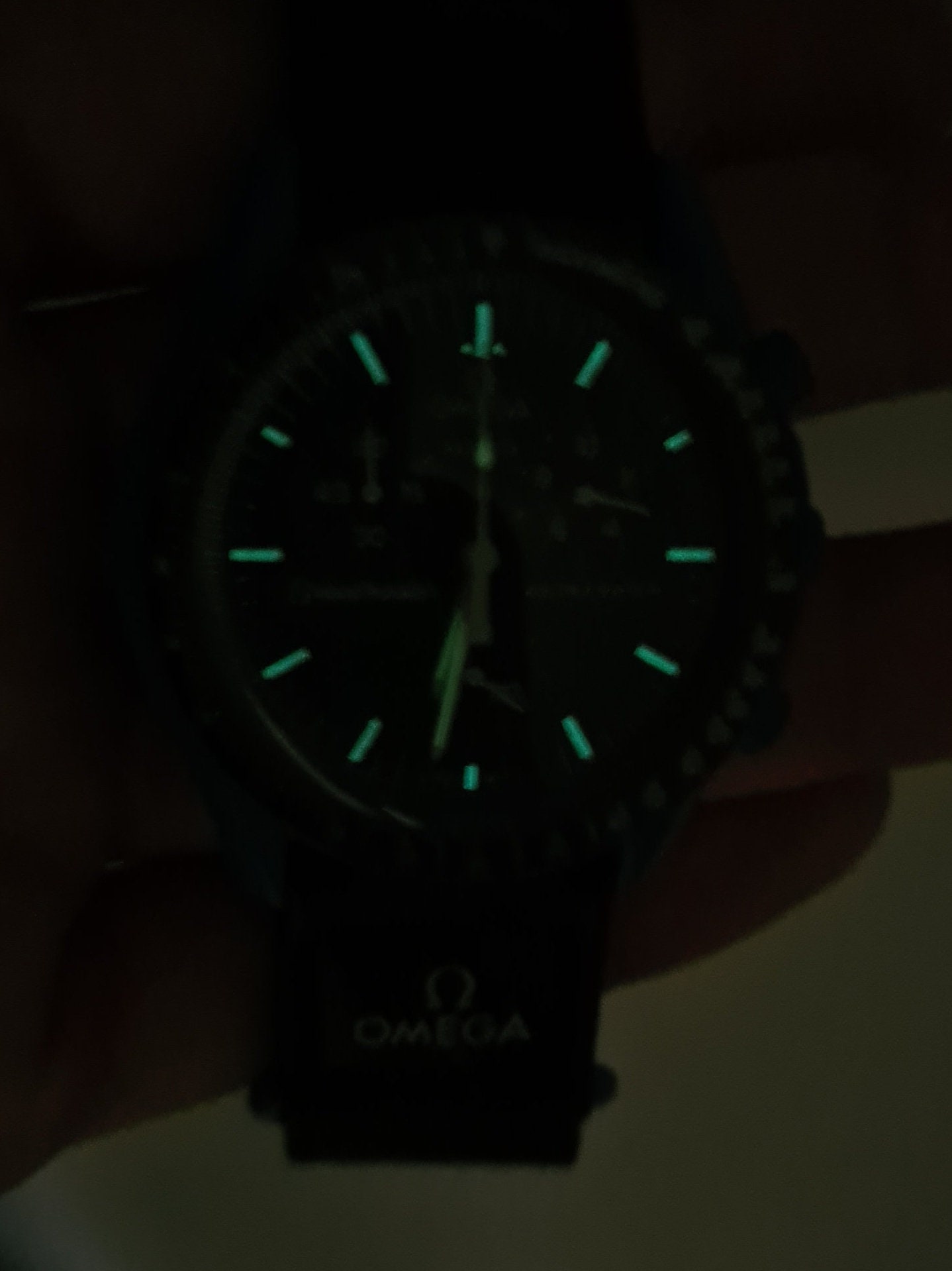 Omega X Swatch BIOCERAMIC Mission to Neptune Speedmaster NEW - Etsy