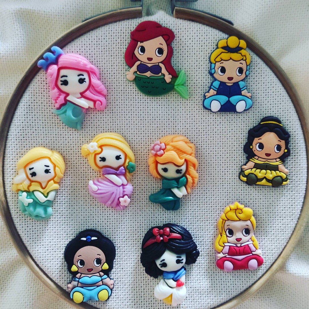 Disney Kawaii Princess Needle Minders - Etsy