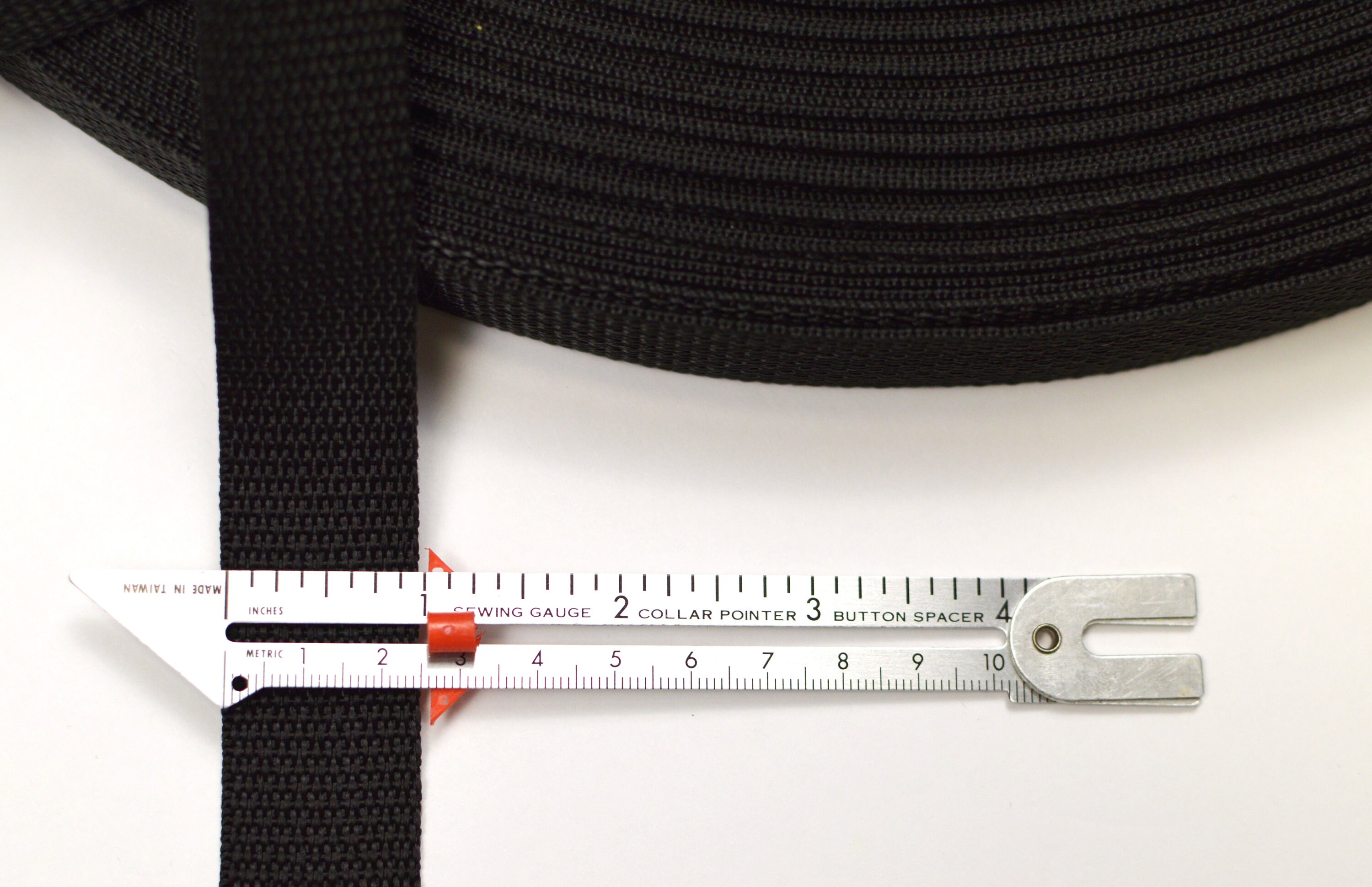 Black Polypropylene Webbing 1 25mm, in Bulk: 10, 15 or 25 Metres, Heavy ...