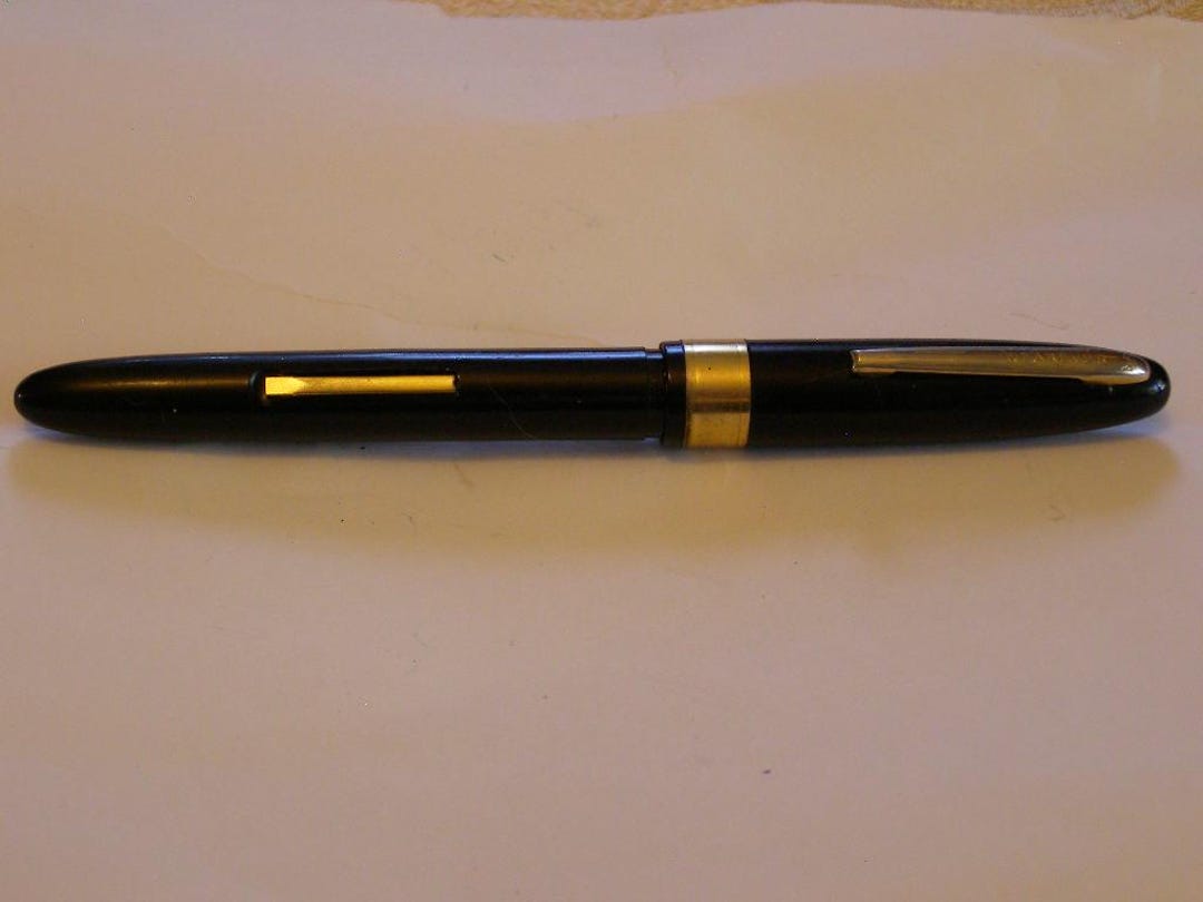 Vintage Wearever 14K Gold Nib Fountain Pen Gold Filled Collar Trim ...
