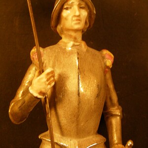 Vintage Sureda Spanish Porcelain Conquistador Soldier Figurine Statue ...