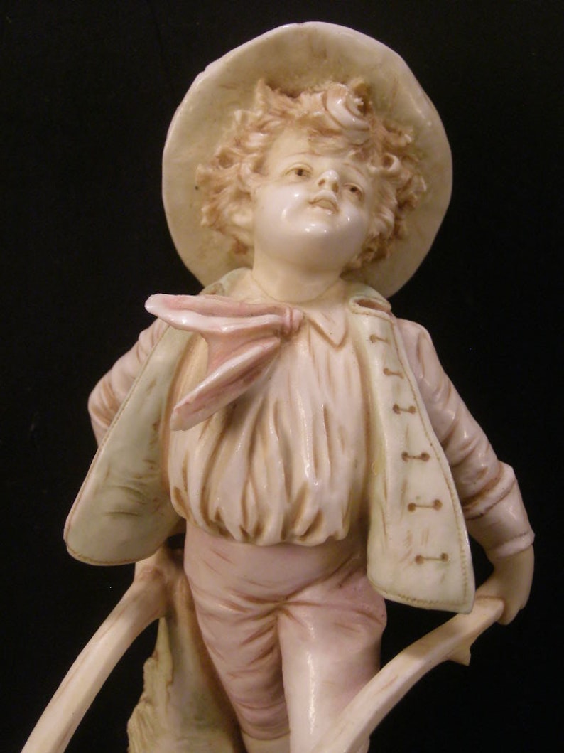 19c Antique Turn Teplitz Austria Rstk Porcelain Figure Statue Sculpture ...