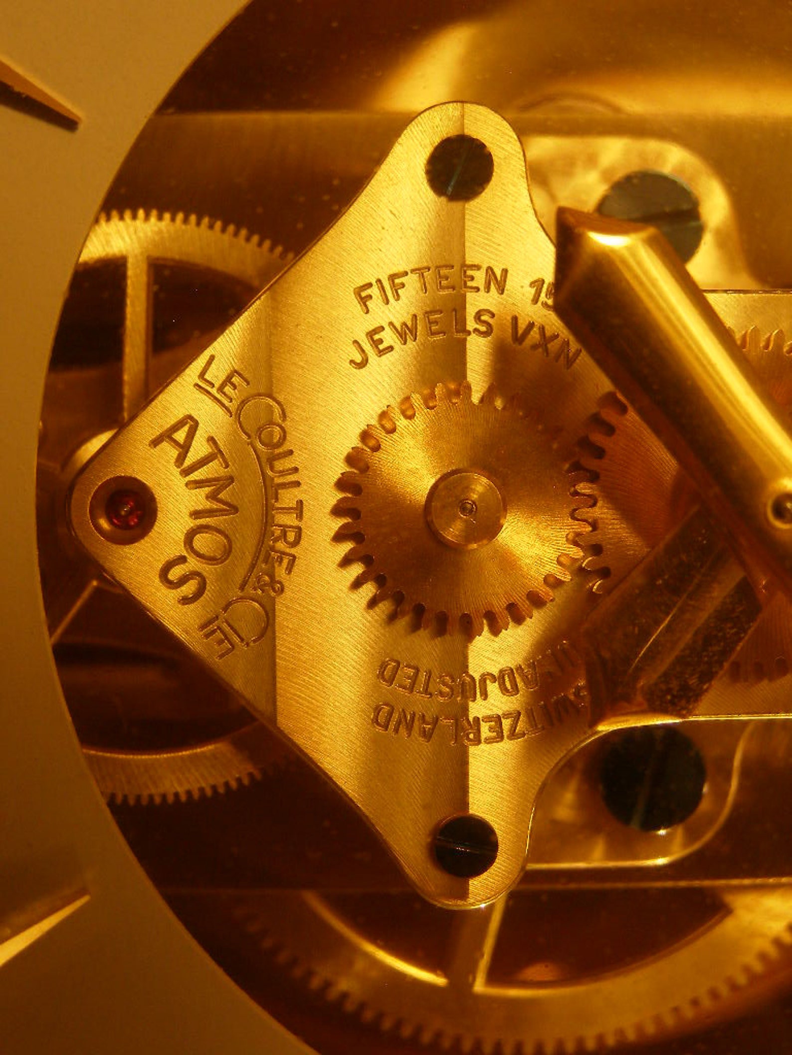 1968 BAKELITE Co Perpetual Motion Atmos Lecoultre Cie Carriage Mantle ...