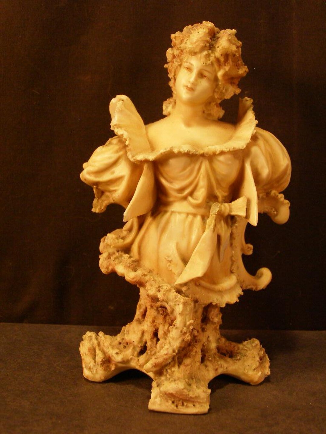 Antique Teplitz Stellmacher Porcelain Bust Turn Bohemia Austria ...