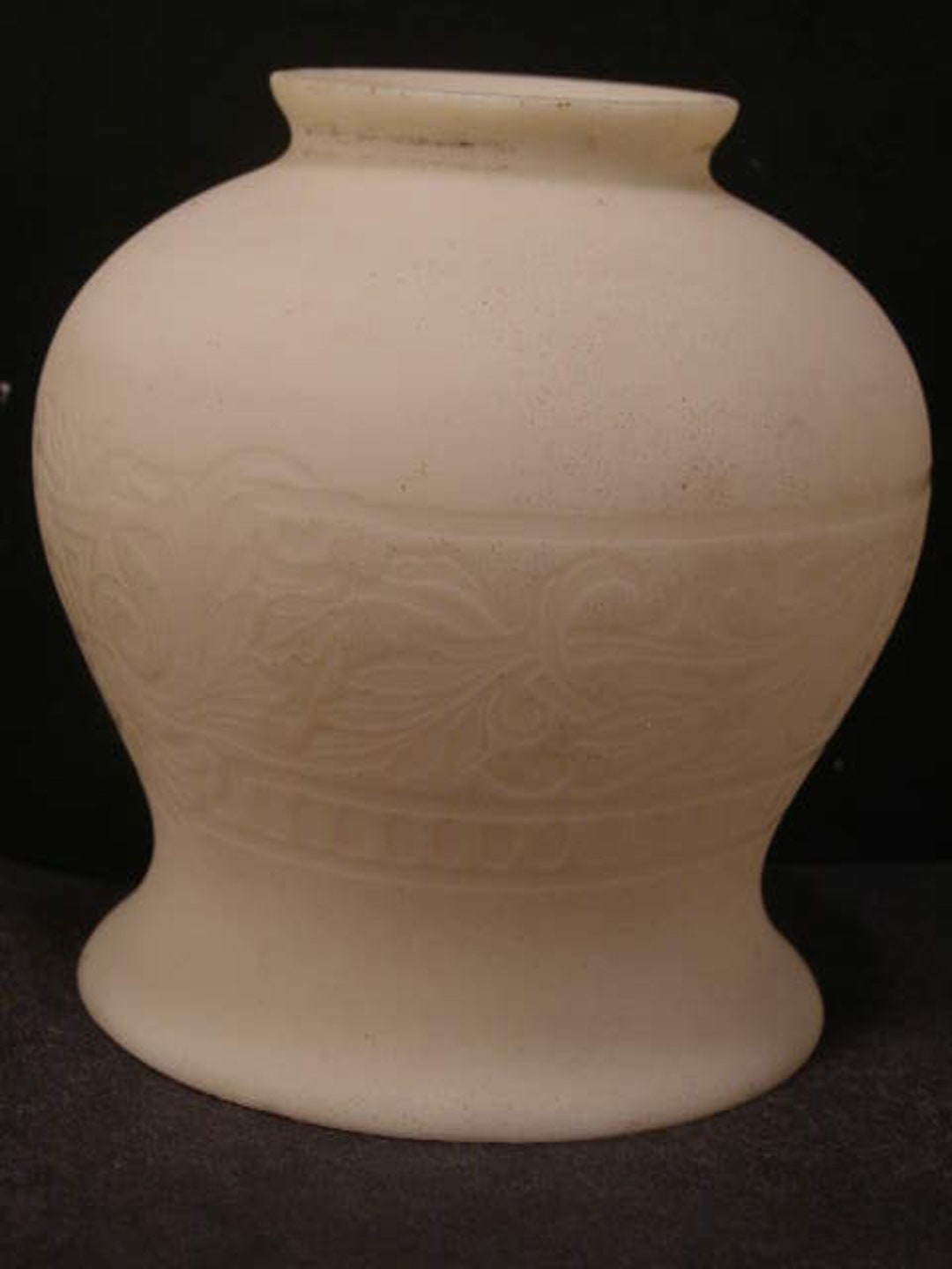 1910 Neoclassical Cameo Calcite Alabaster Art Cut Etched Glass - Etsy