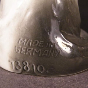 20's German Porcelain Bone China "begging" Dog Figure Statue Sculpture ...