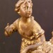 19th C Bronze Girl Figurine Woman Sculpture Lady Statue Mantle Shelf ...