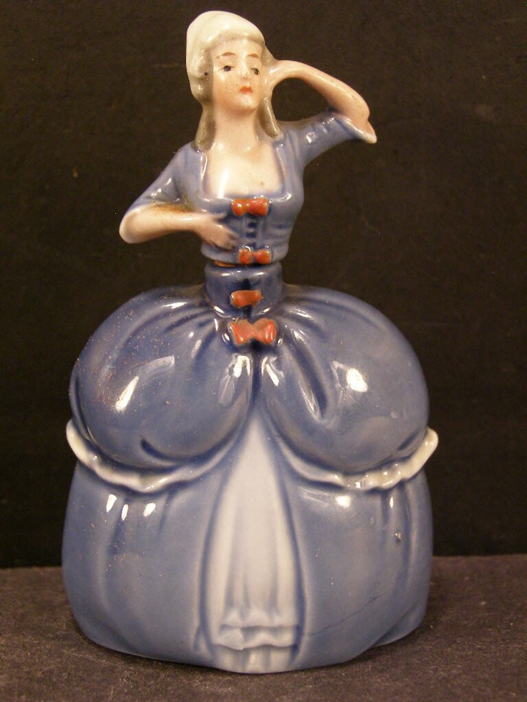 Antique German Porcelain Woman Dancer Girl Figure Perfume Scent ...