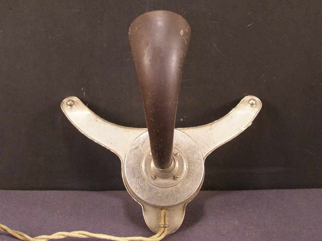 1900 Switchboard Operator Chest Horn American Bell Telephone Co Phone ...