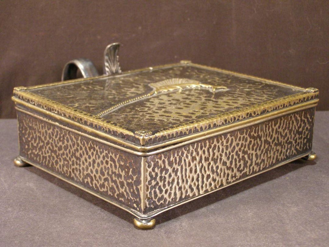 Vintage Apollo Figural Silver Crumb Catcher Silent Butler Swordfish ...