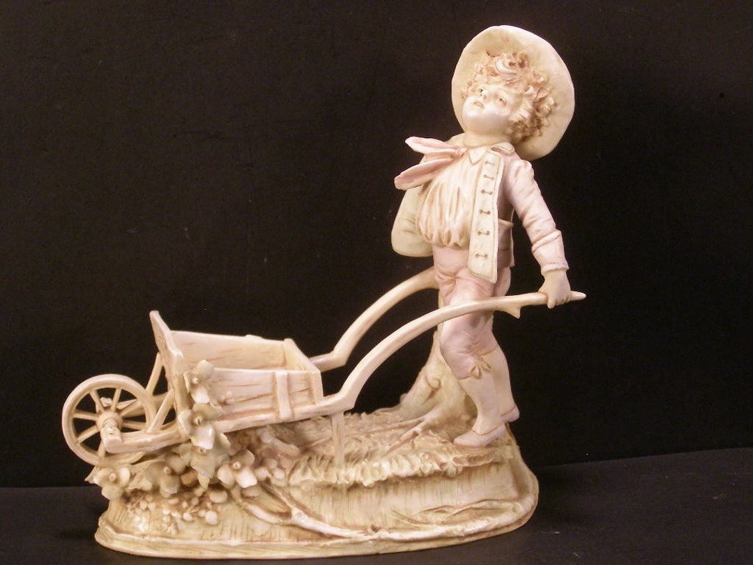 19c Antique Turn Teplitz Austria Rstk Porcelain Figure Statue Sculpture ...