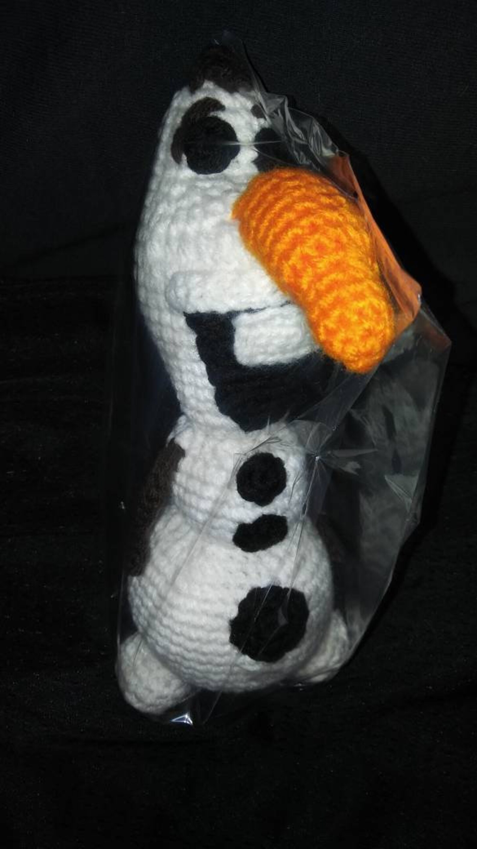Crochet Olaf Frozen Plush Finished Stuffed Toy Birthday/ Baby/ - Etsy