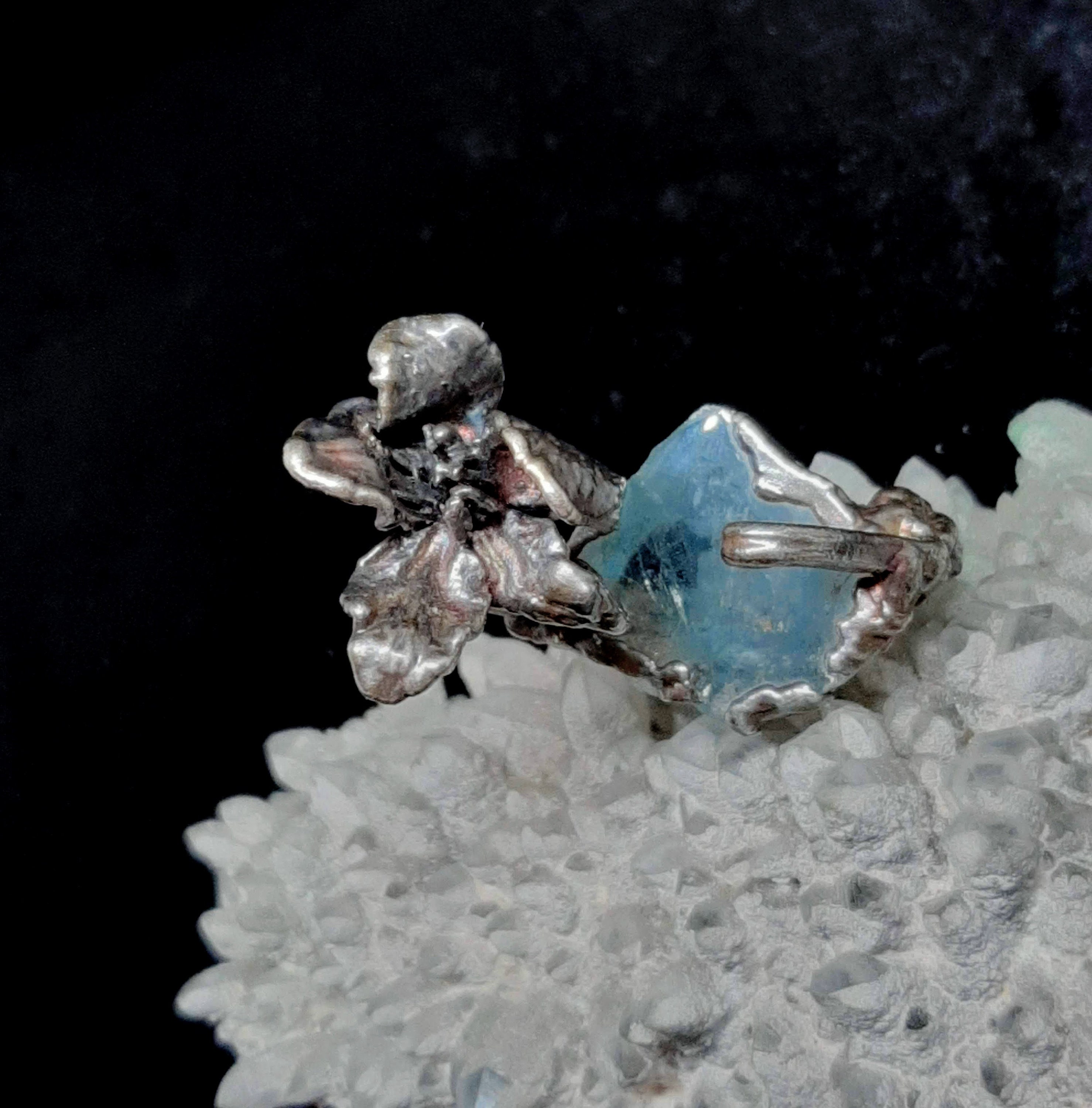 Topaz Ring With Cherry Blossom, Unique Jevelry for Unique Women ...