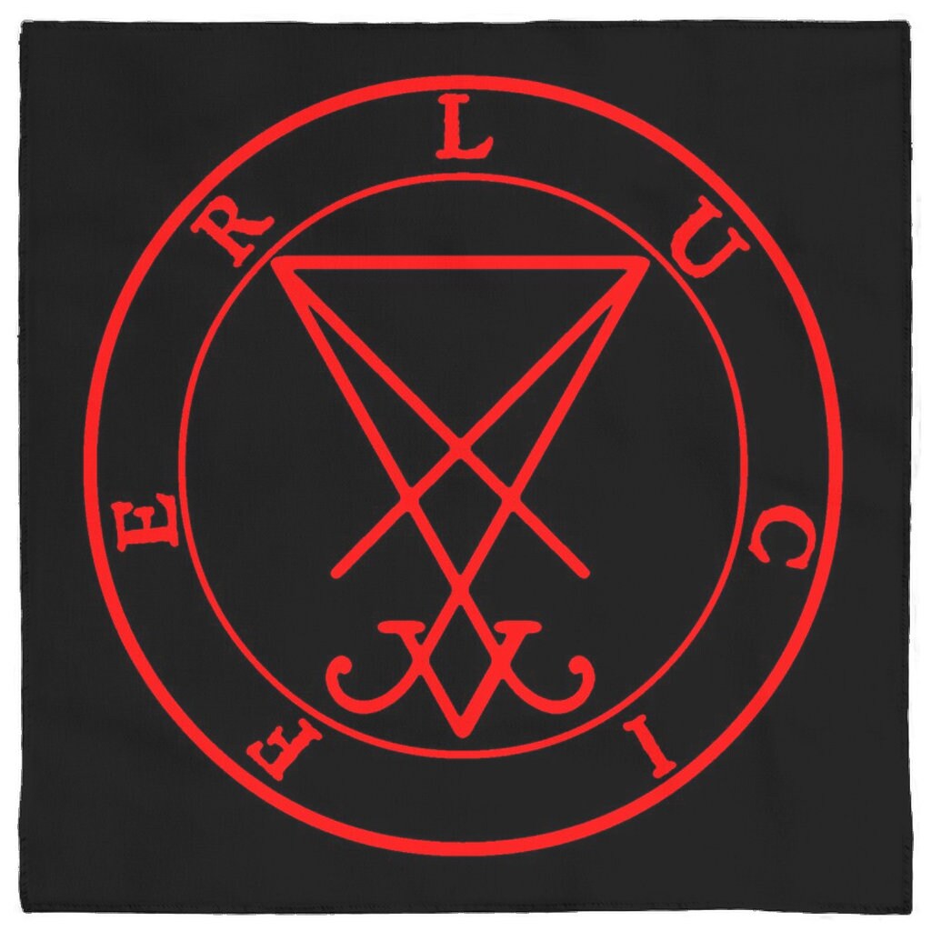 Sigil of Lucifer Altar Cloth - Etsy