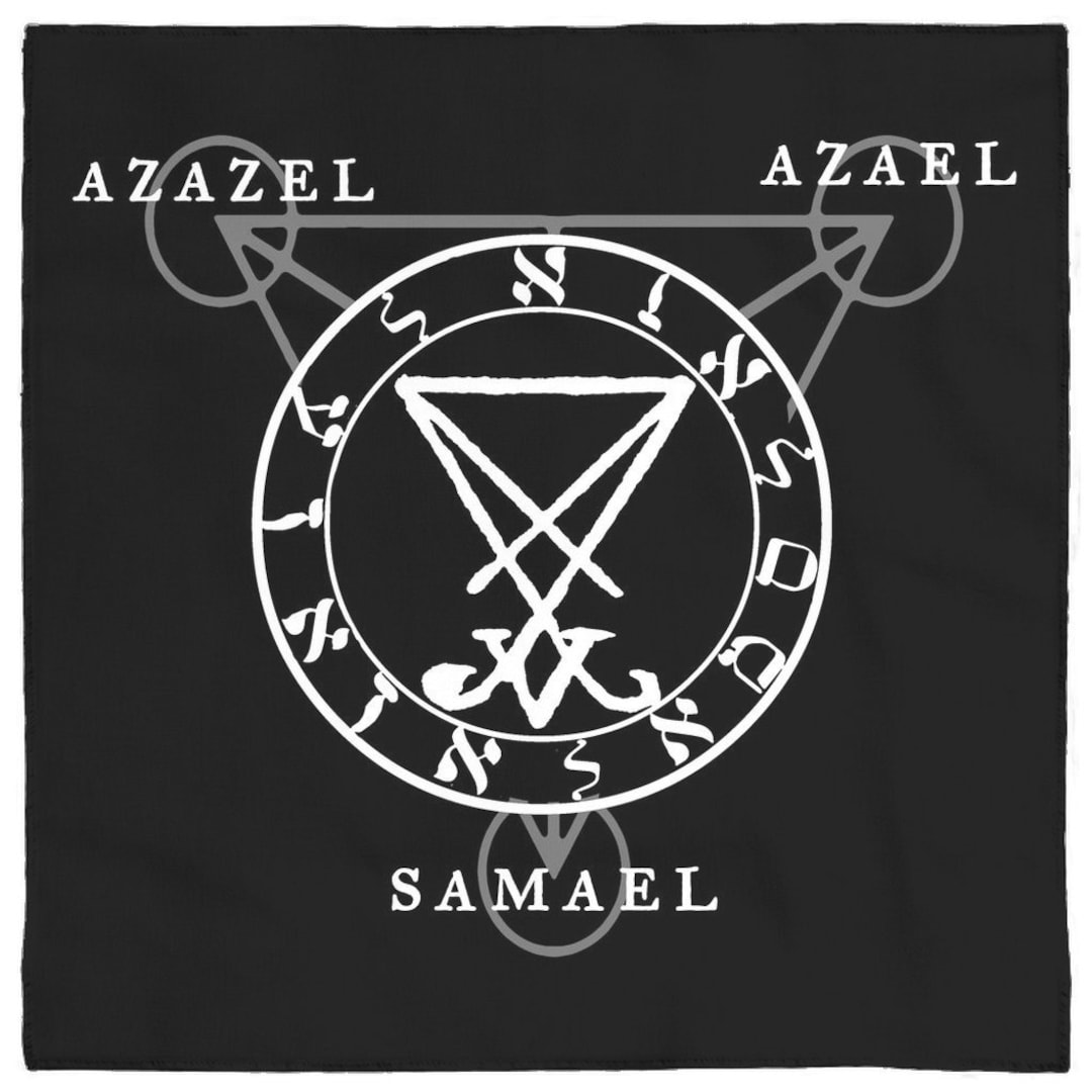 Circle of Lucifer & Fallen Angels Altar Cloth - Etsy