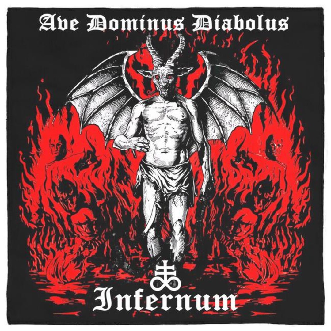 Ave Dominus Diabolus Infernum Satanic Altar Cloth - Etsy