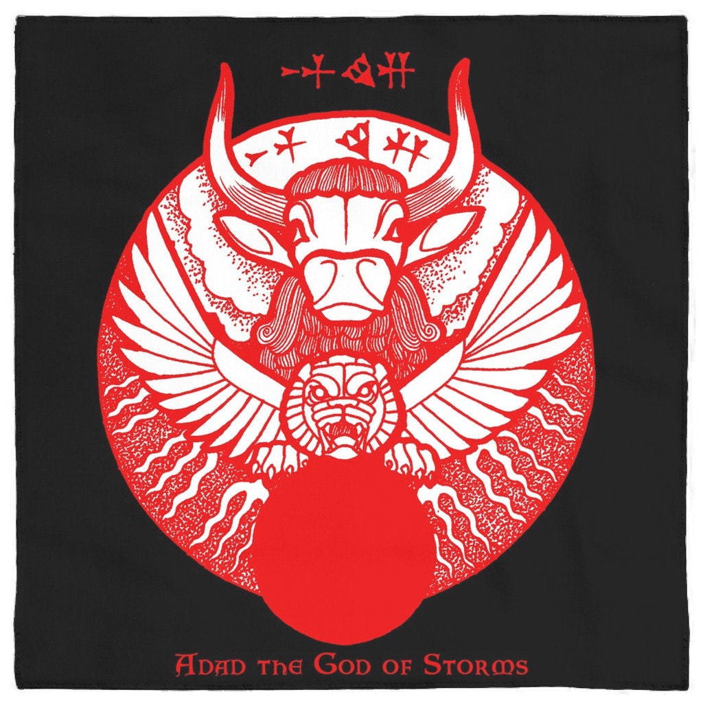 Babylonian Altar Cloth Adad the God of Storms - Etsy