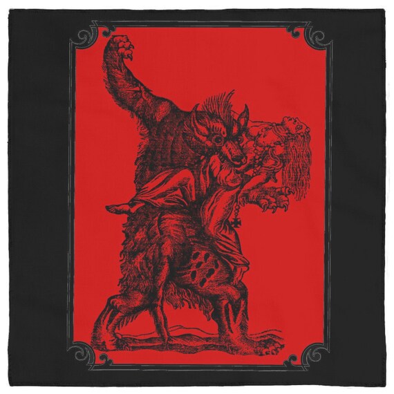 Werewolf Altar Cloth Banner - Etsy