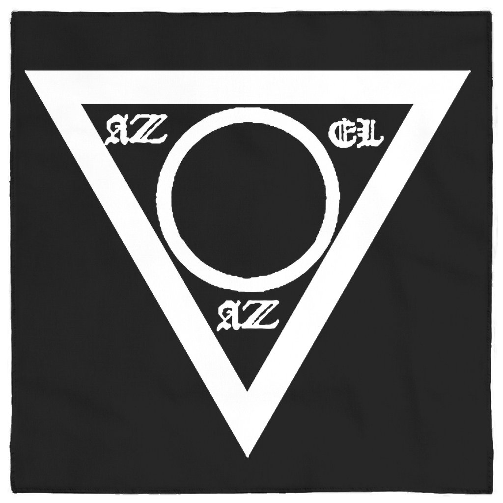 Luciferian Magick Altar Cloth Azazel White/black Triangle of Evocation ...