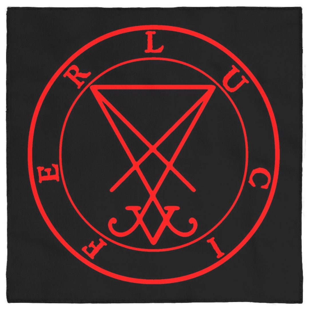 Sigil of Lucifer Altar Cloth - Etsy