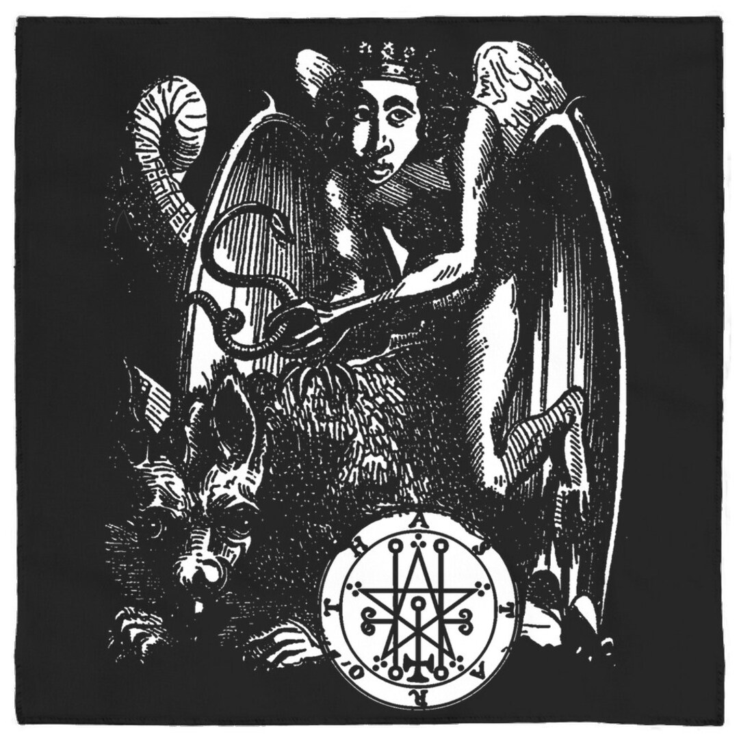 Goetia Altar Cloth - Astaroth Duke of Hell - Etsy