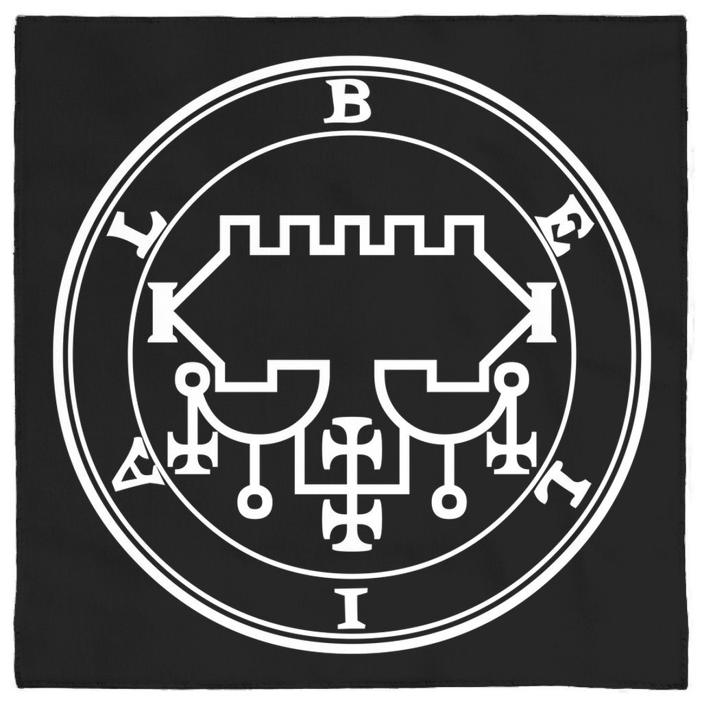 Goetia Altar Cloth Belial Sigil - Etsy