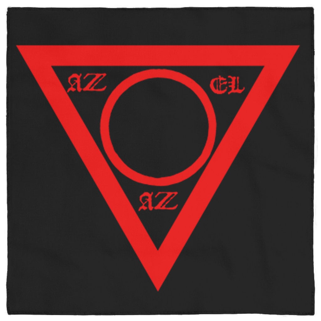Red Evocation Circle of Azazel Altar Cloth - Etsy
