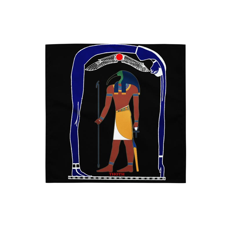 Egyptian Altar Cloth - Thoth God of Wisdom and Magick - Etsy Australia