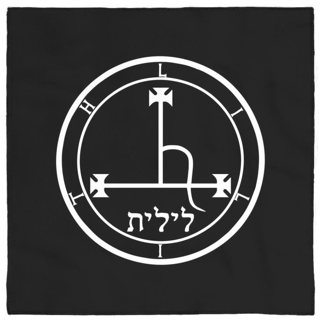 Sigil of Lilith Altar Cloth - Etsy Australia