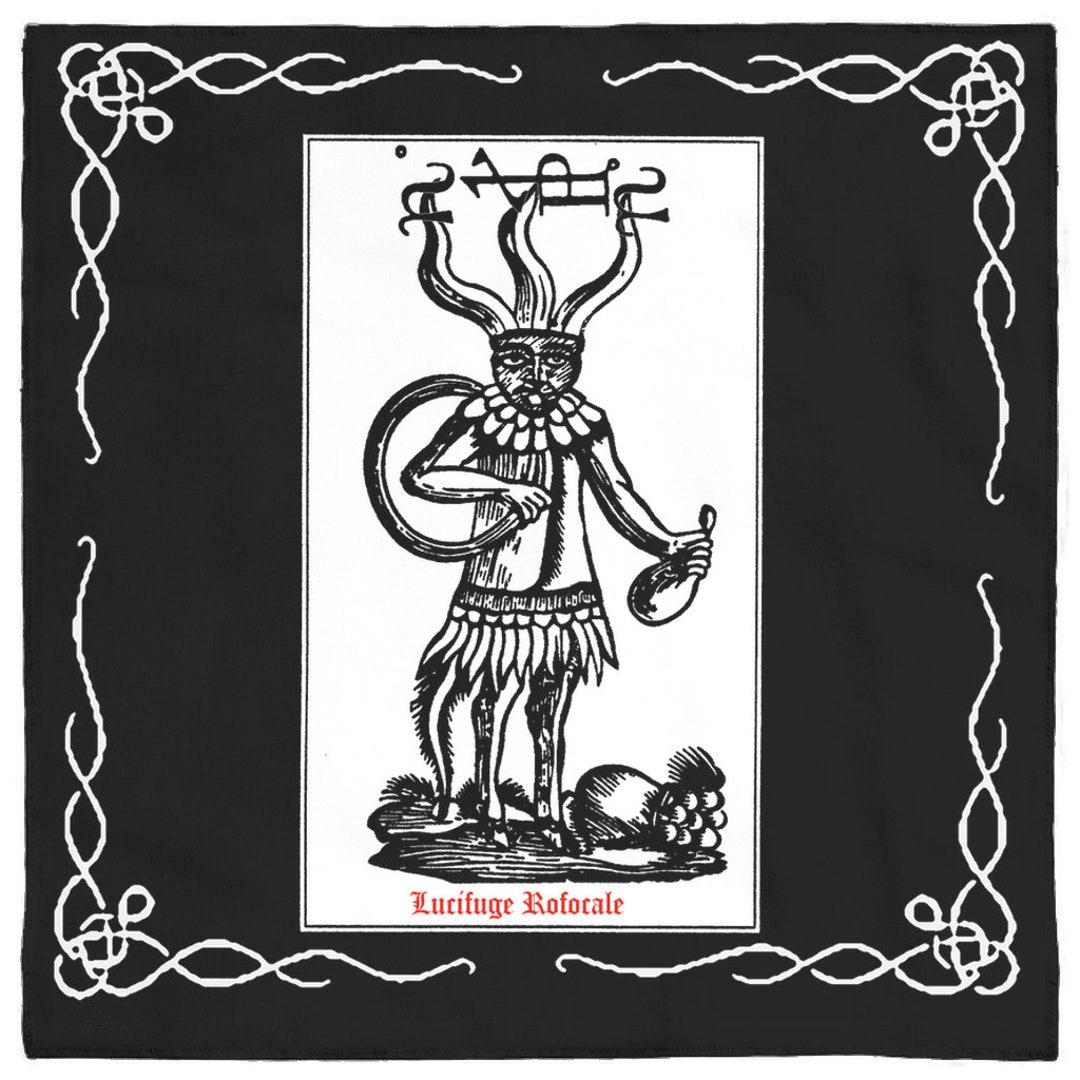 Lucifuge Rofocale Demon Altar Cloth of the Grand Grimoire - Etsy