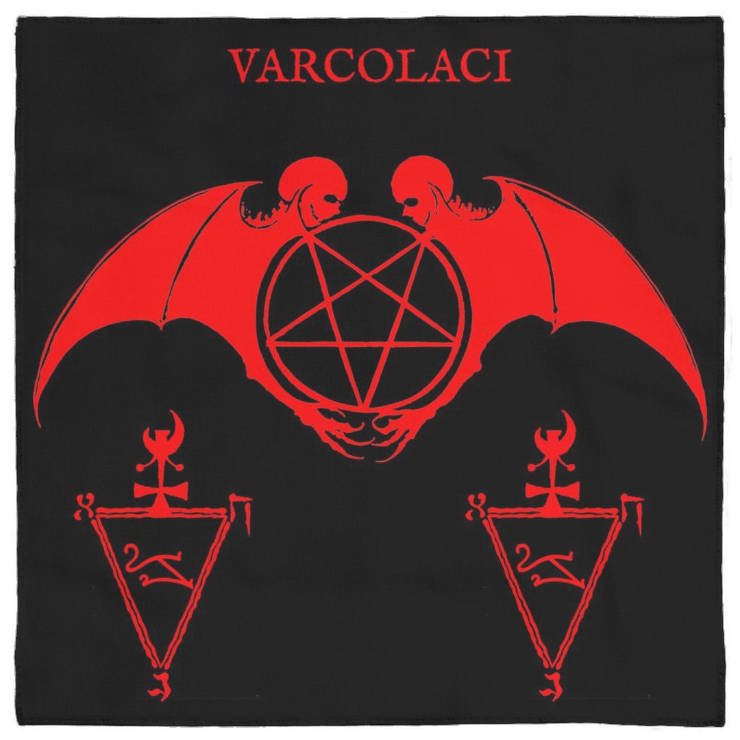 Vampire Altar Cloth - Varcolaci Akhkharu Red Print - Etsy