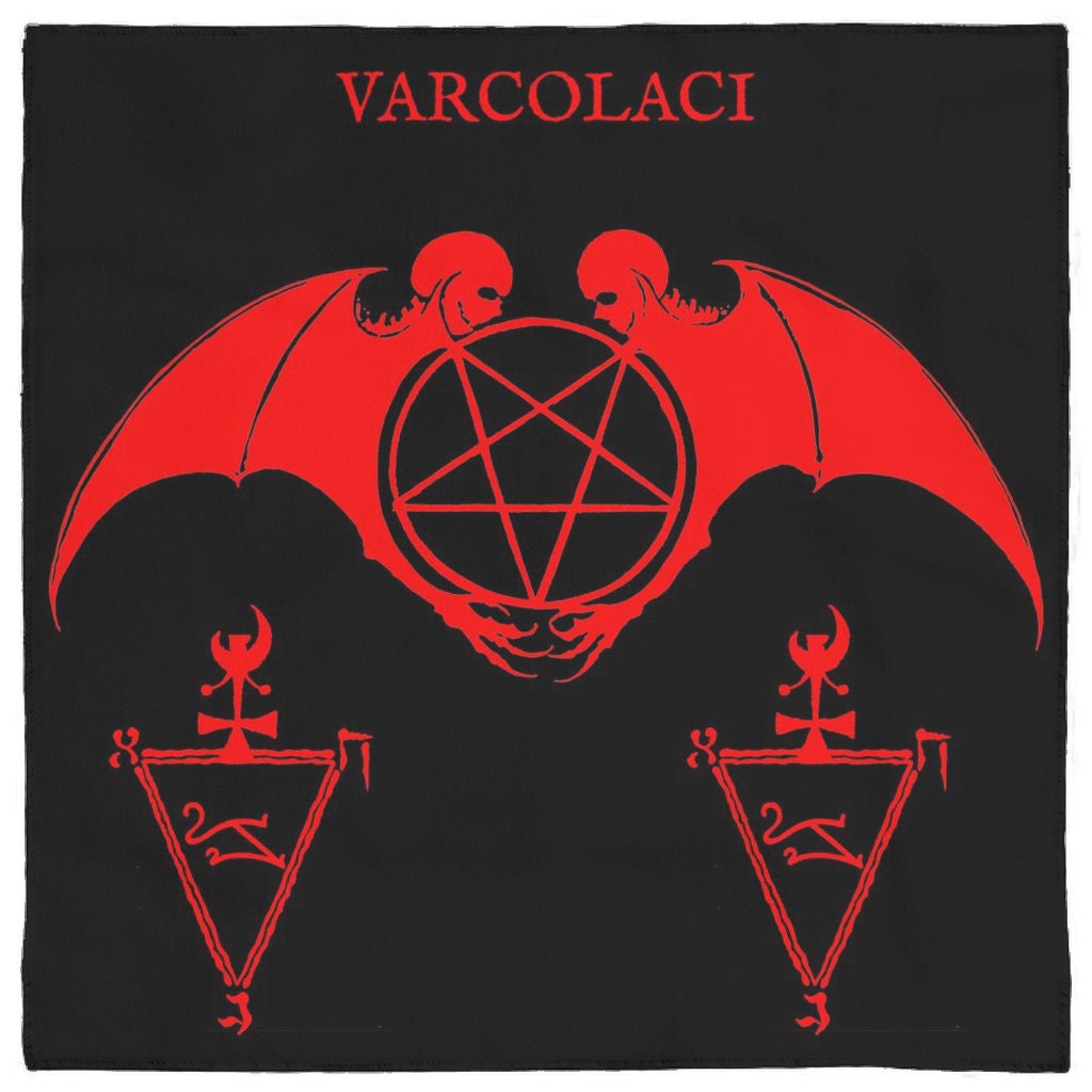 Vampire Altar Cloth Varcolaci Akhkharu Red Print - Etsy